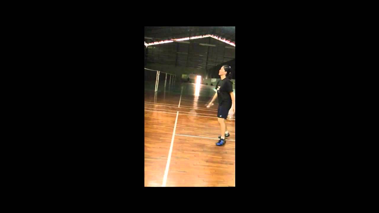 Badminton Underarm Backhand Clear YouTube - YouTube