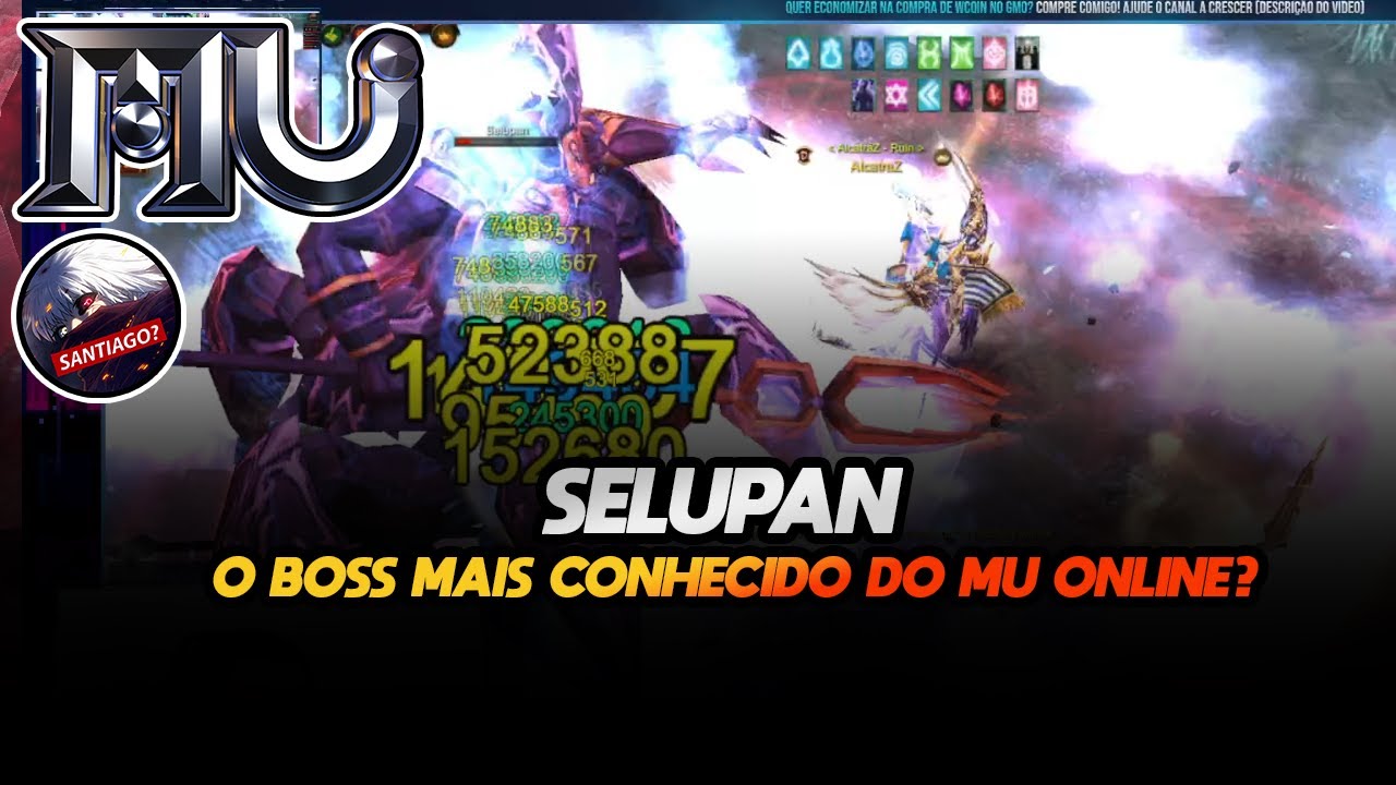 SELUPAN É O BOSS MAIS CONHECIDO? | GLOBAL MU ONLINE - YouTube