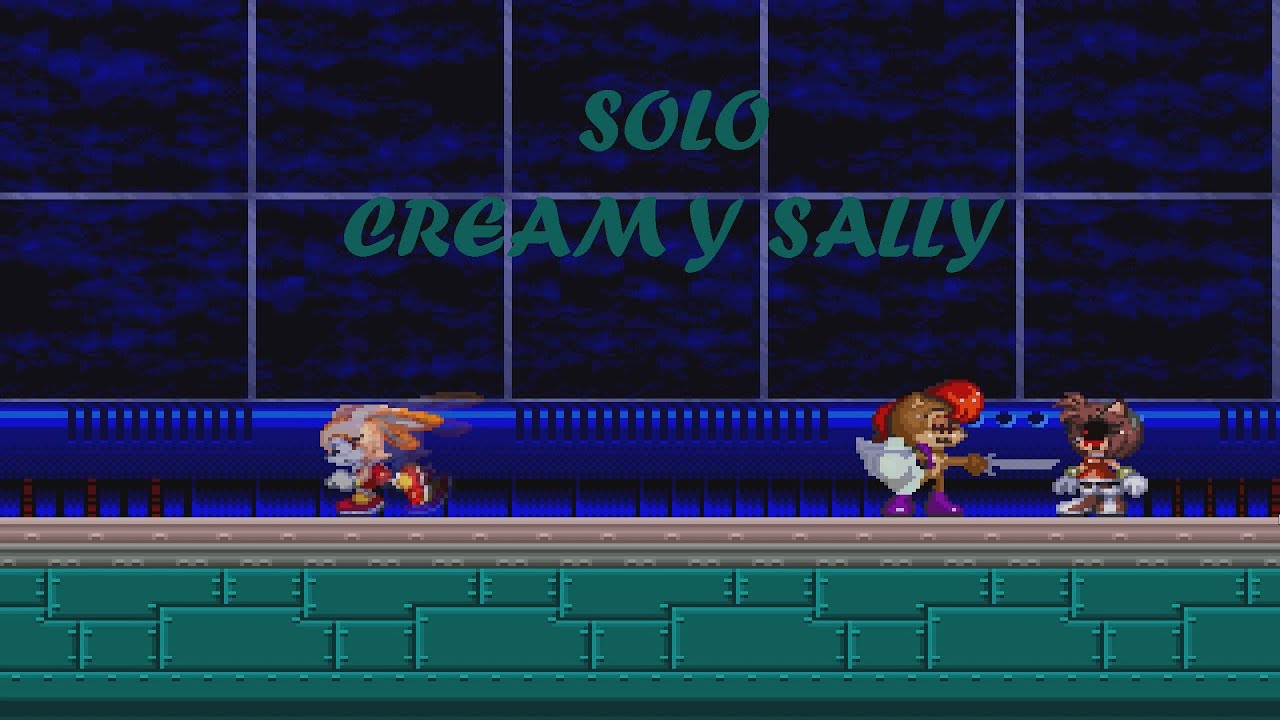 Solo Cream y Sally - Sonic.Exe The spirits of Hell Round 2 #16 - YouTube