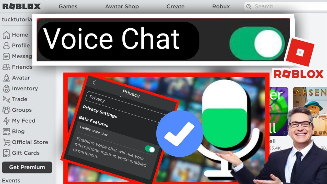 How to get Voice Chat on Roblox | How to enable Voice Chat on Roblox ...