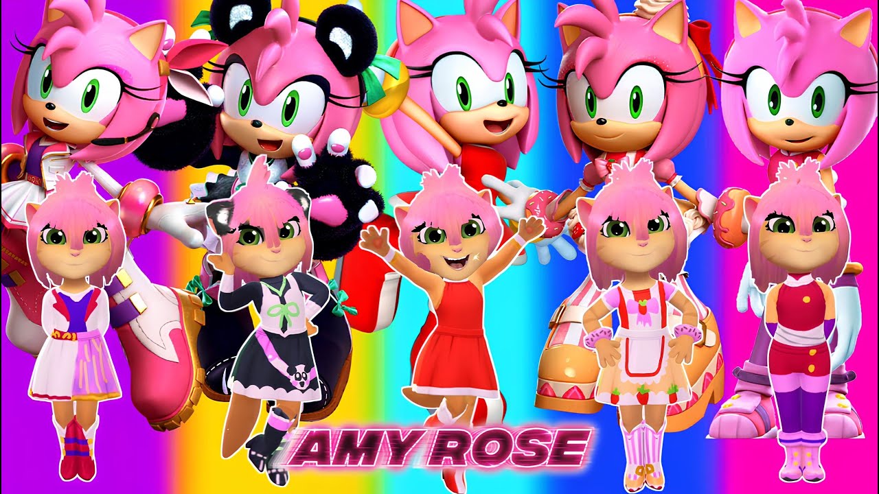 🌹💗AMY ROSE ️ ANGELA 2 | Cosplay Makeover - YouTube