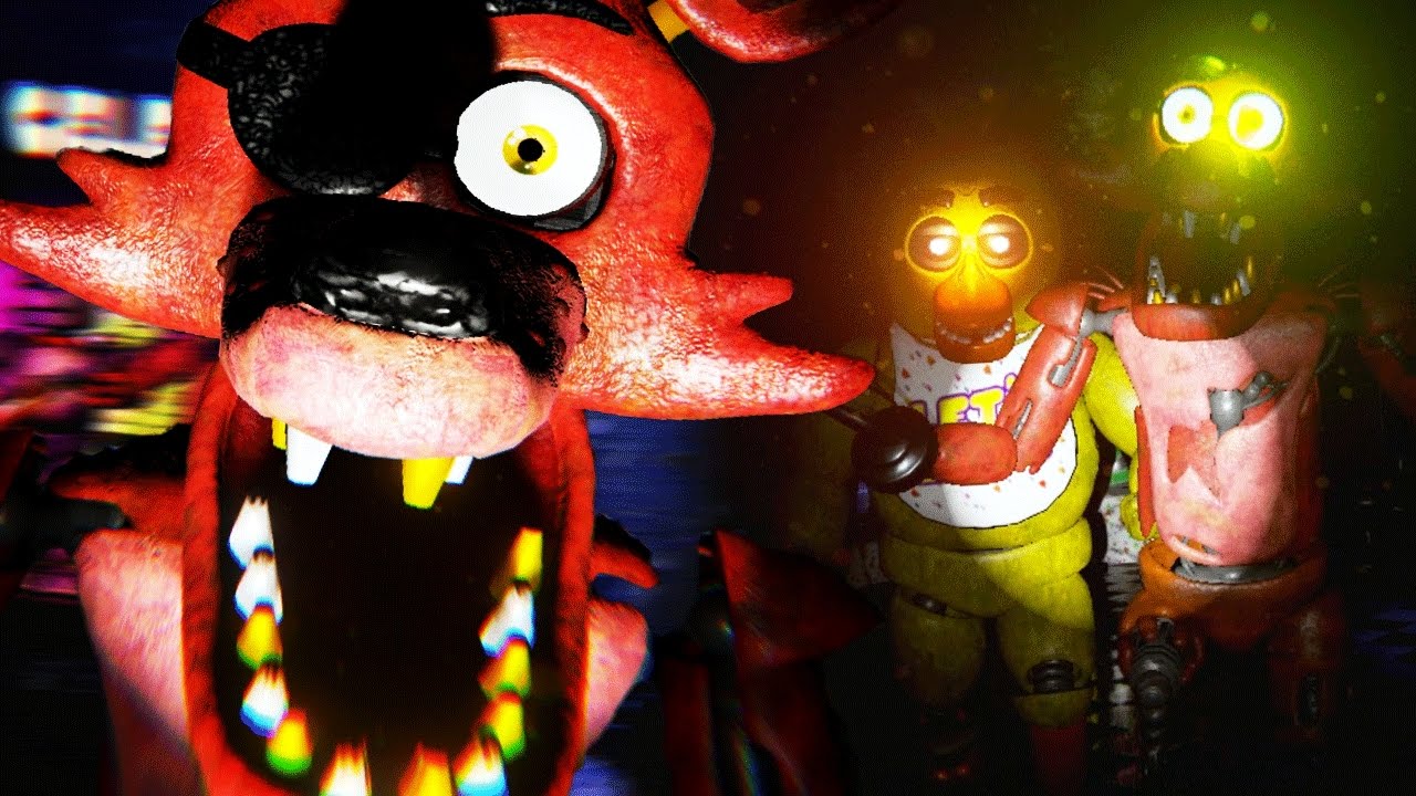 CHASED BY TERRIFYING NEW ANIMATRONICS | Five Nights at Freddys 3D (FREE ...