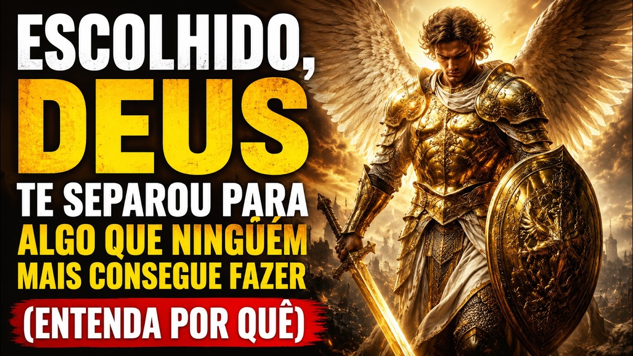 Escolhido , Deus Te Separou Para Algo Que Ninguém Mais Consegue Fazer ...