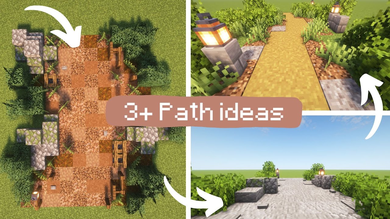 Minecraft: 3+ Path Ideas! - YouTube