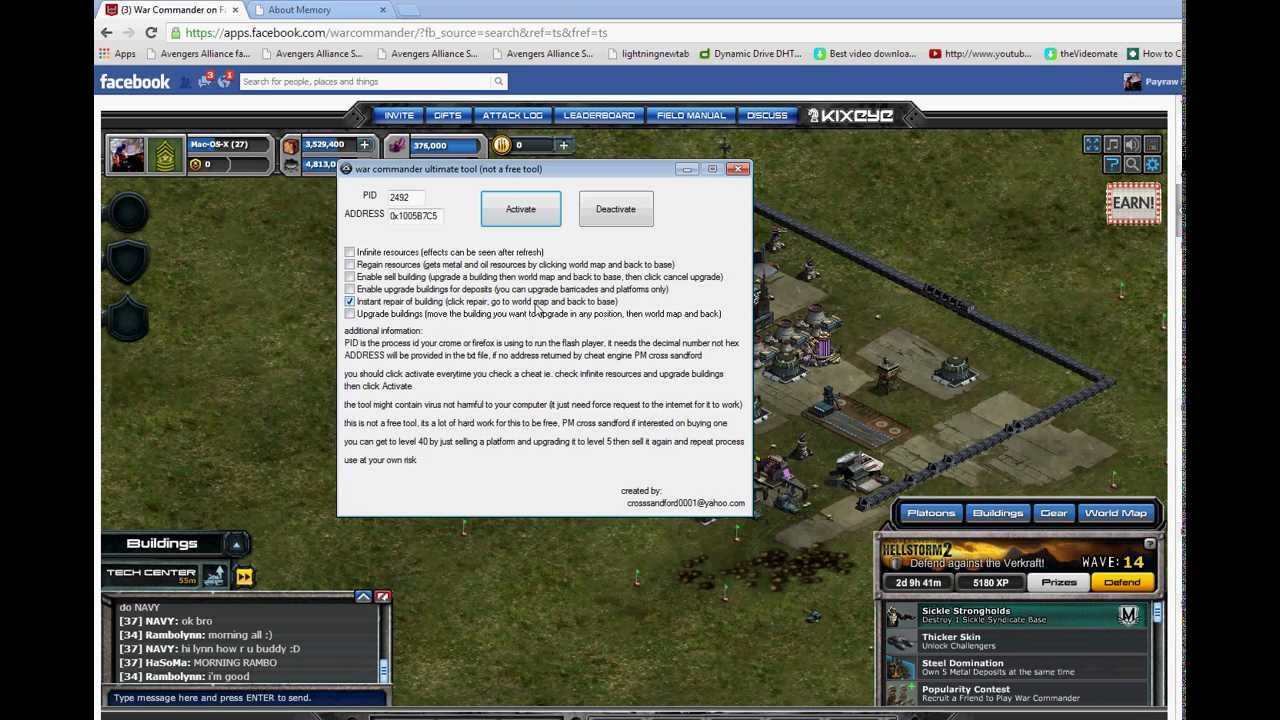 war commander repair buildings - YouTube