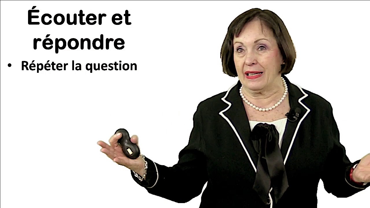 Présentation captivante et engageante - Écouter et répondre aux ...