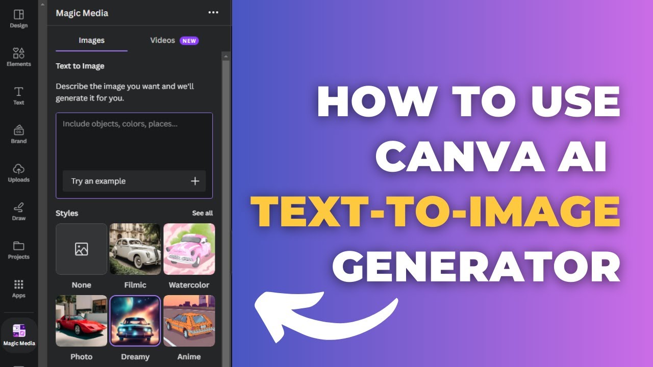 Canva Now Creates MIND BLOWING AI ART (Canva Magic Media) - YouTube