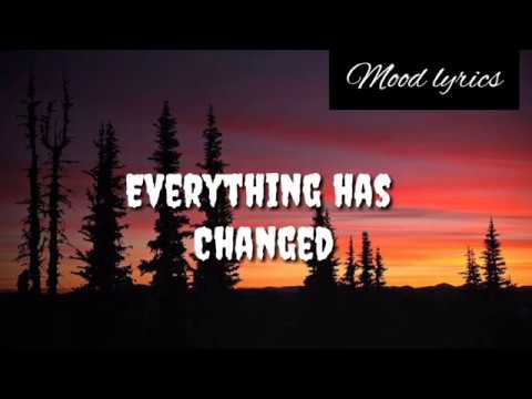 Everything Has Changed LYRICS | Taylor Swift ft. Ed Sheeran | CHORUS - YouTube