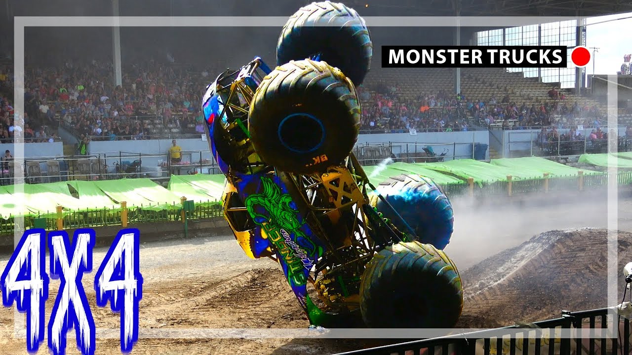 Monster Trucks - Zane Rettew Rolls Stinger York Pa 2018 - YouTube