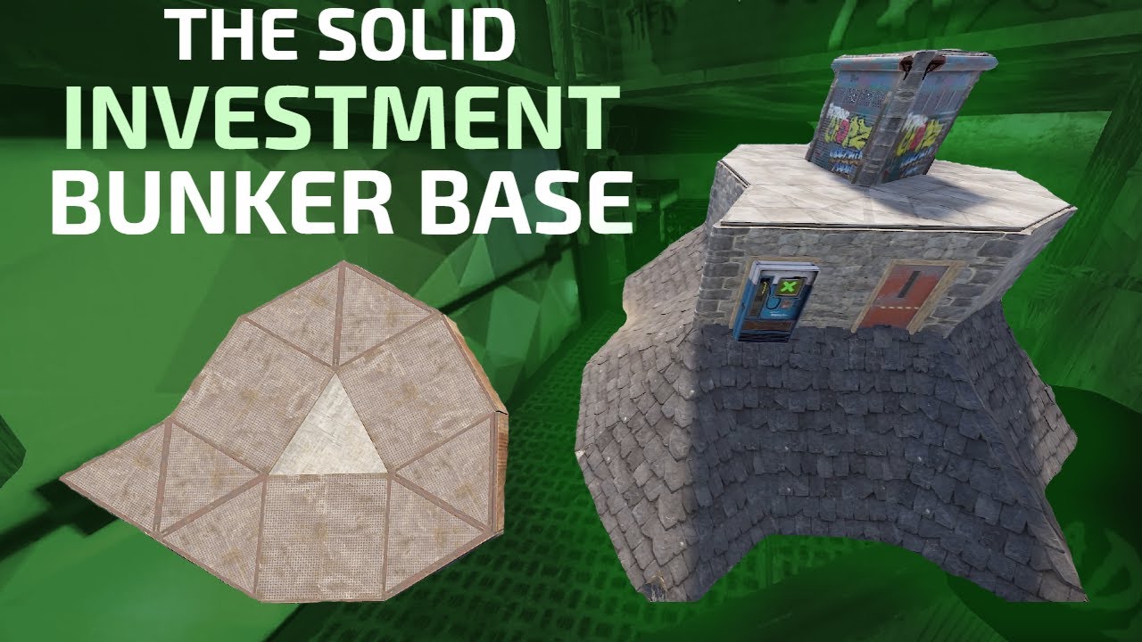 The Solid Investment SOLO/DUO Rust Bunker Base Design - YouTube