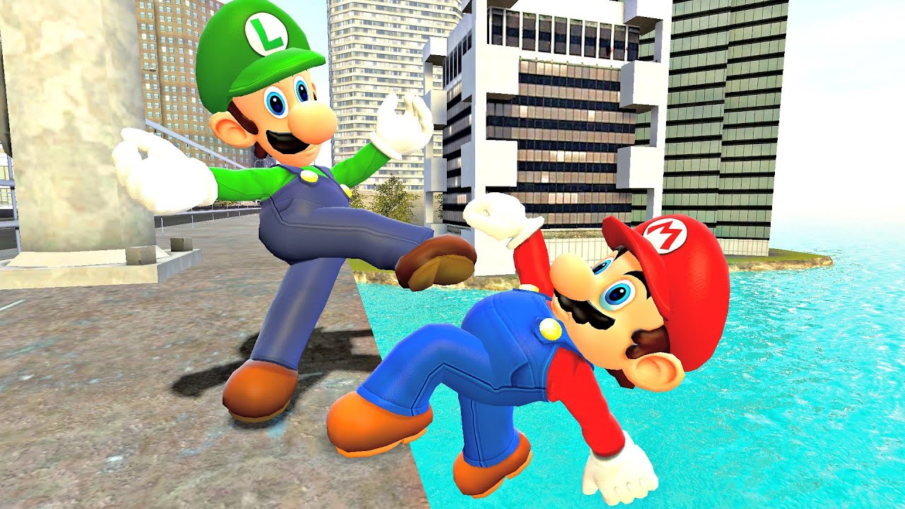 Super Mario Ragdolls Gmod Vol. 126 - YouTube