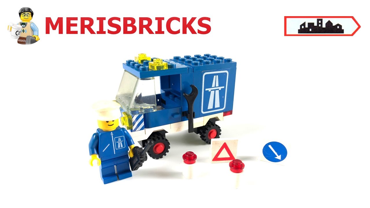 Lego 6653 - Town - Highway Maintenance Truck - Lego SpeedBuild & Review ...
