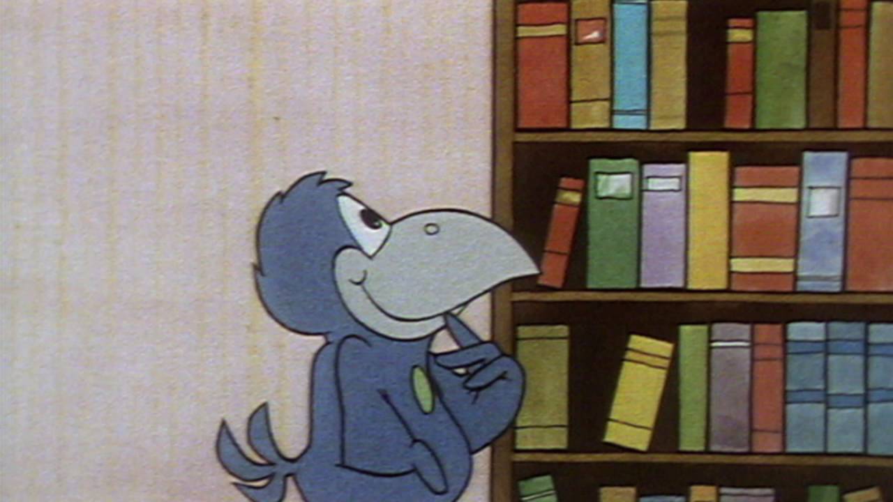 RiC the Raven - Library Catches Book - YouTube