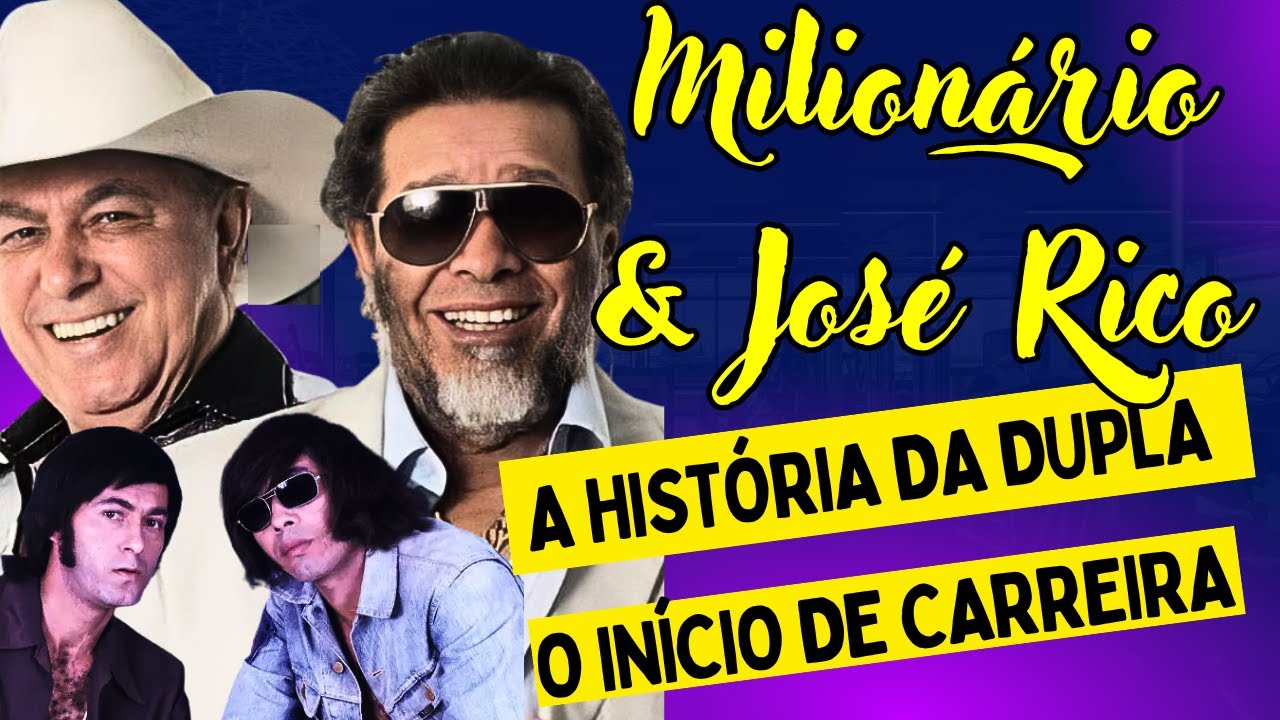 Milionário & José Rico - Conheça Toda História da Dupla - YouTube