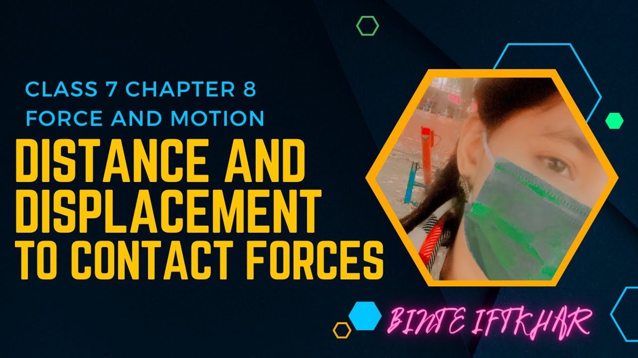 Class 7 Science Chapter 8 - Distance and displacement to Contact forces ...