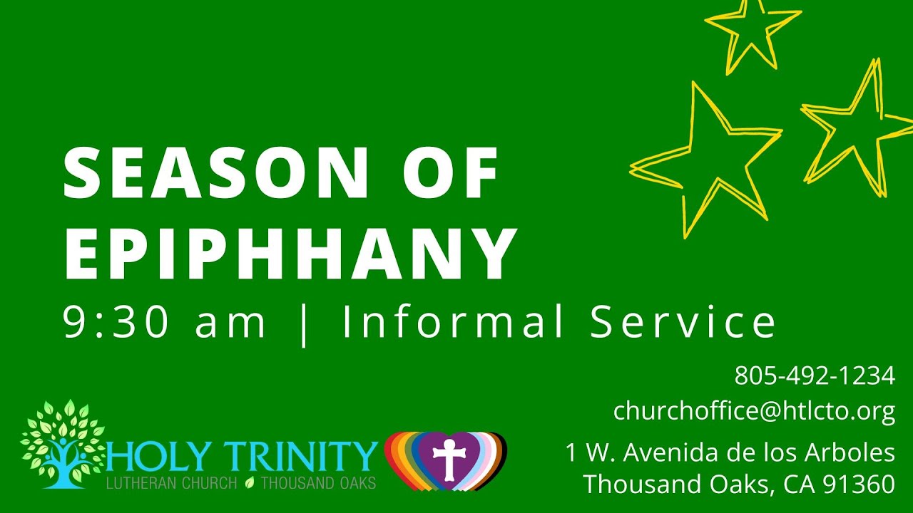 January 14, 2024 - 9:30 Informal Worship Service - YouTube