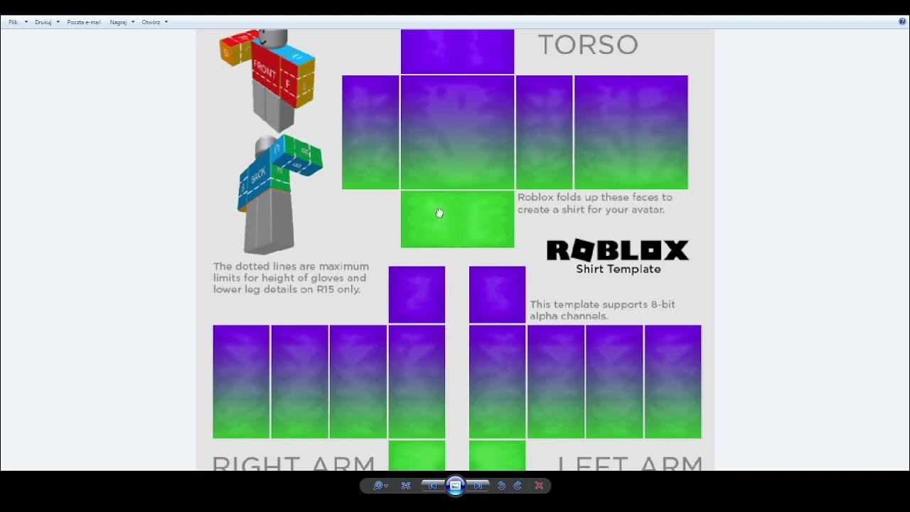 Jak zrobić spodnie i koszulke do roblox w gimpie [PORADNIK] - YouTube