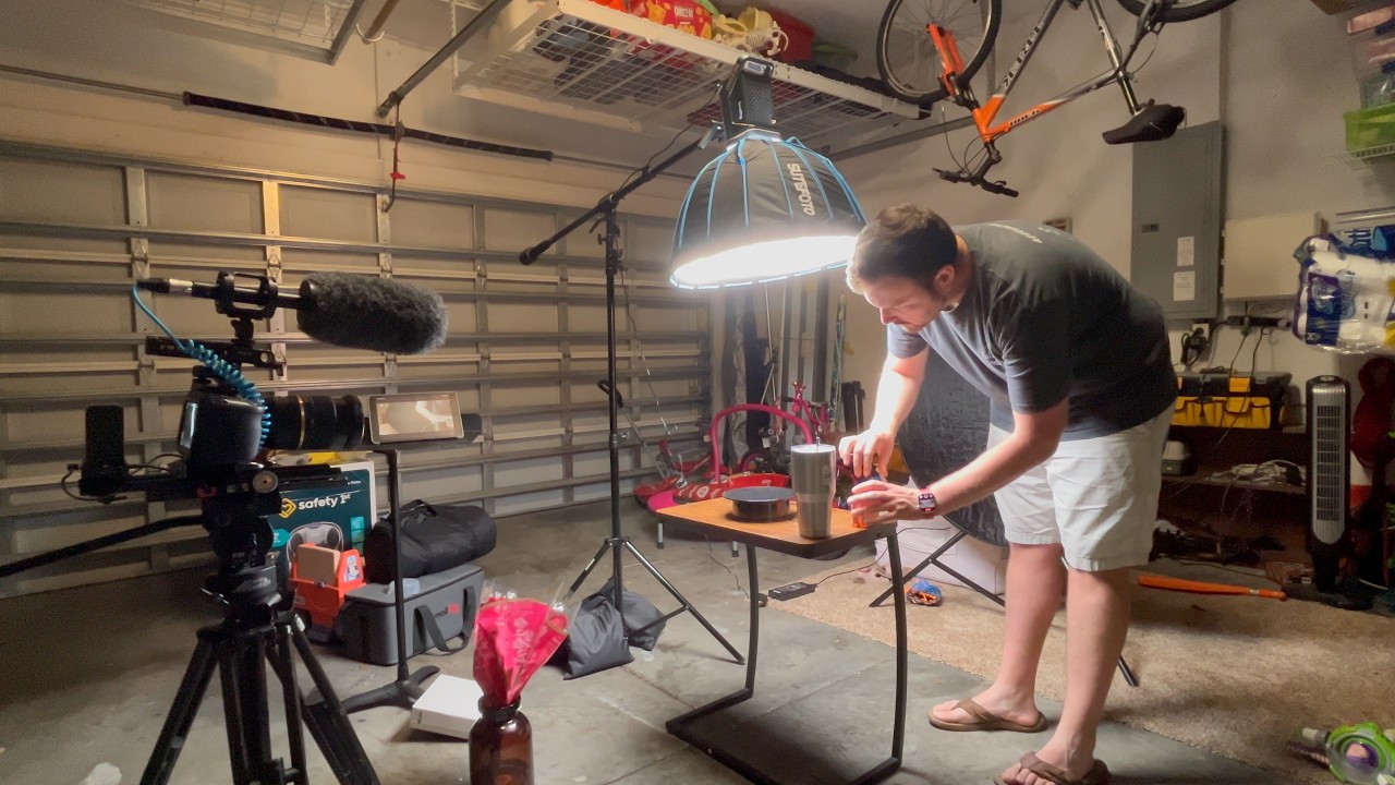 Turning my Garage into a Video Production Studio - Vlog 002 - YouTube