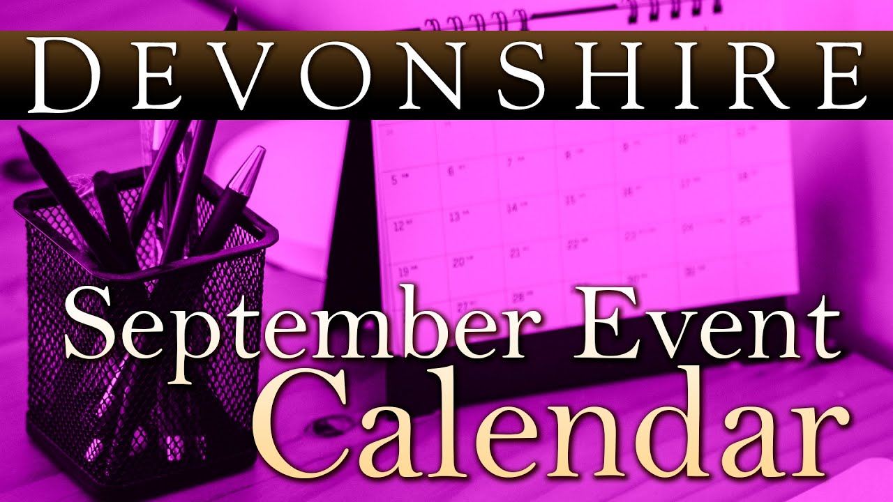 September Event Calendar Video 2022 - YouTube