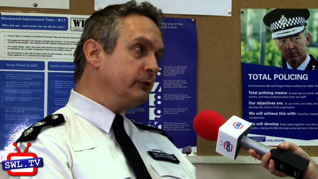 Ch. Supt. David Chinchen - Borough Commander, Wandsworth Police - YouTube