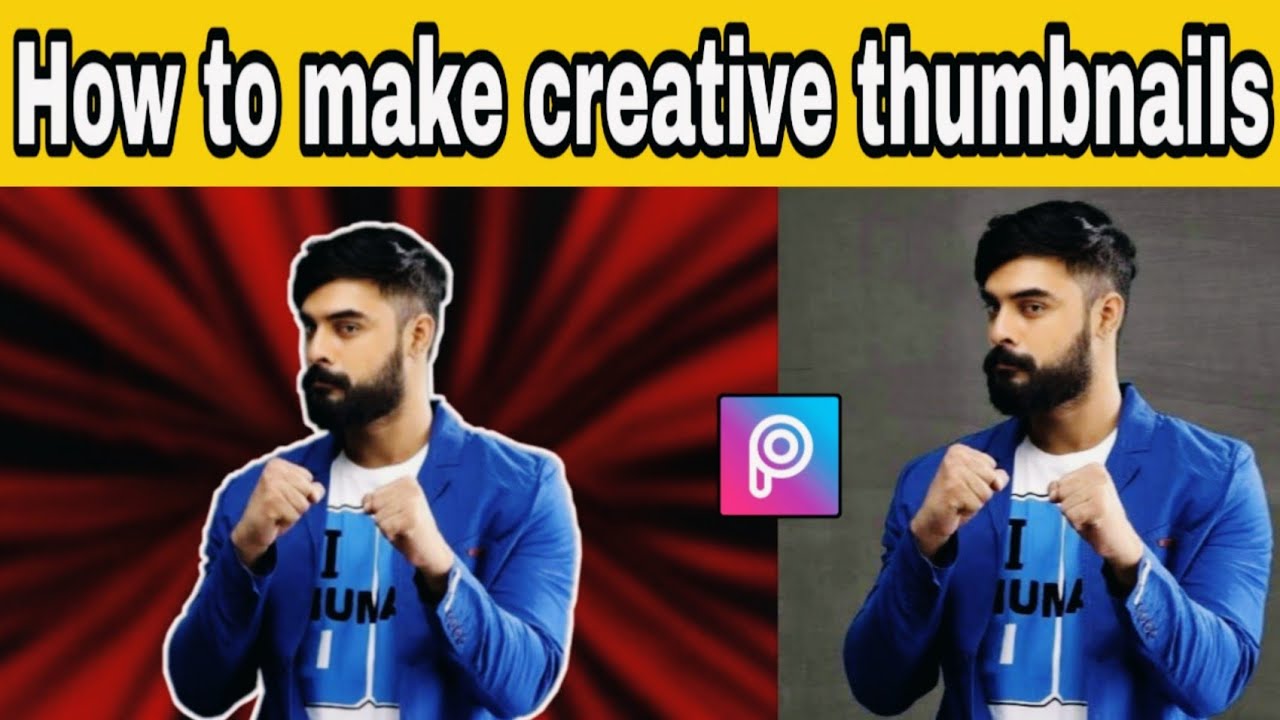 How To Make Creative Thumbnail For Youtube On Android - YouTube