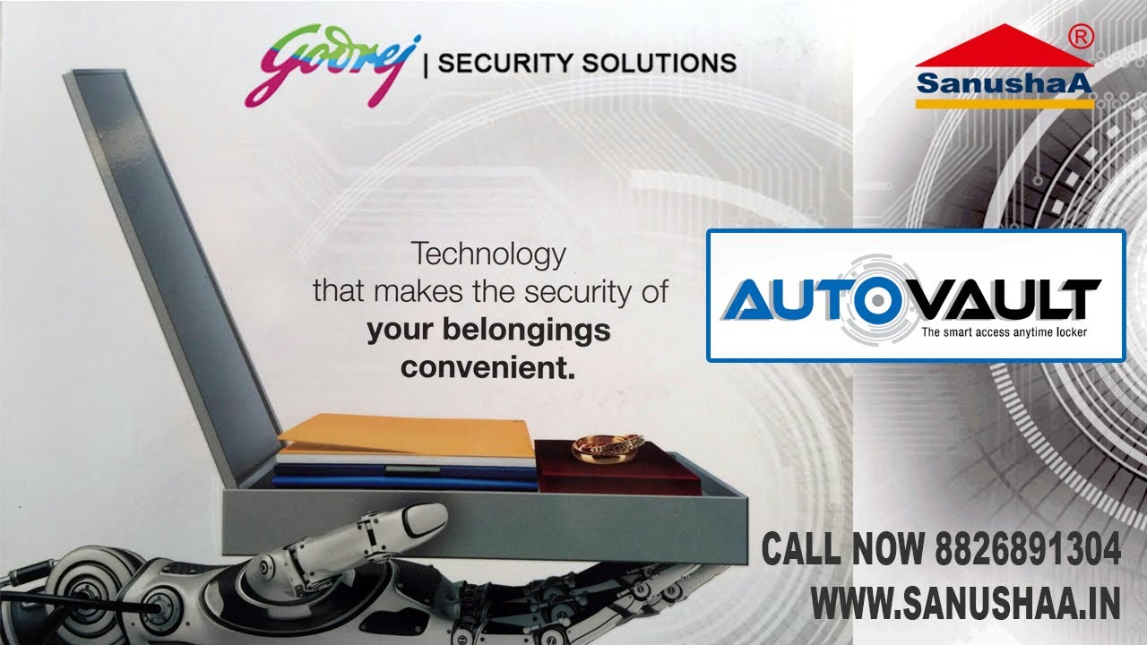 Smart Vault By Godrej in India | Vault Locker | jewellery Locker Like ATM | Jewellery AutoVault ...