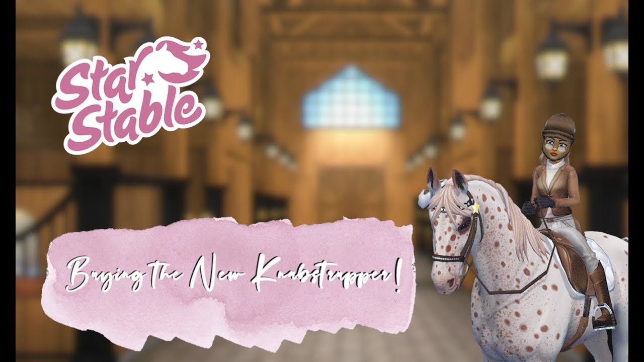 Star Stable Online - Buying the New Knabstrupper Horse! - YouTube