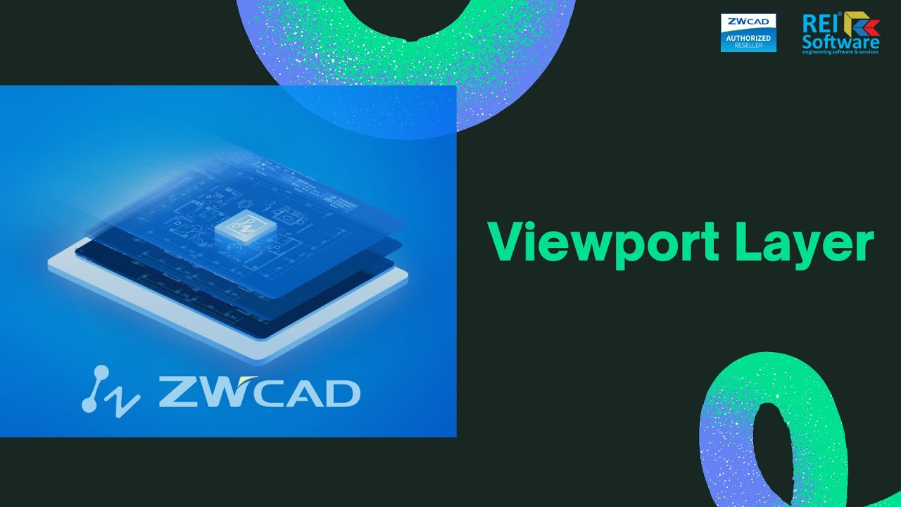 ZWCAD 2021 : Viewport Layer - YouTube