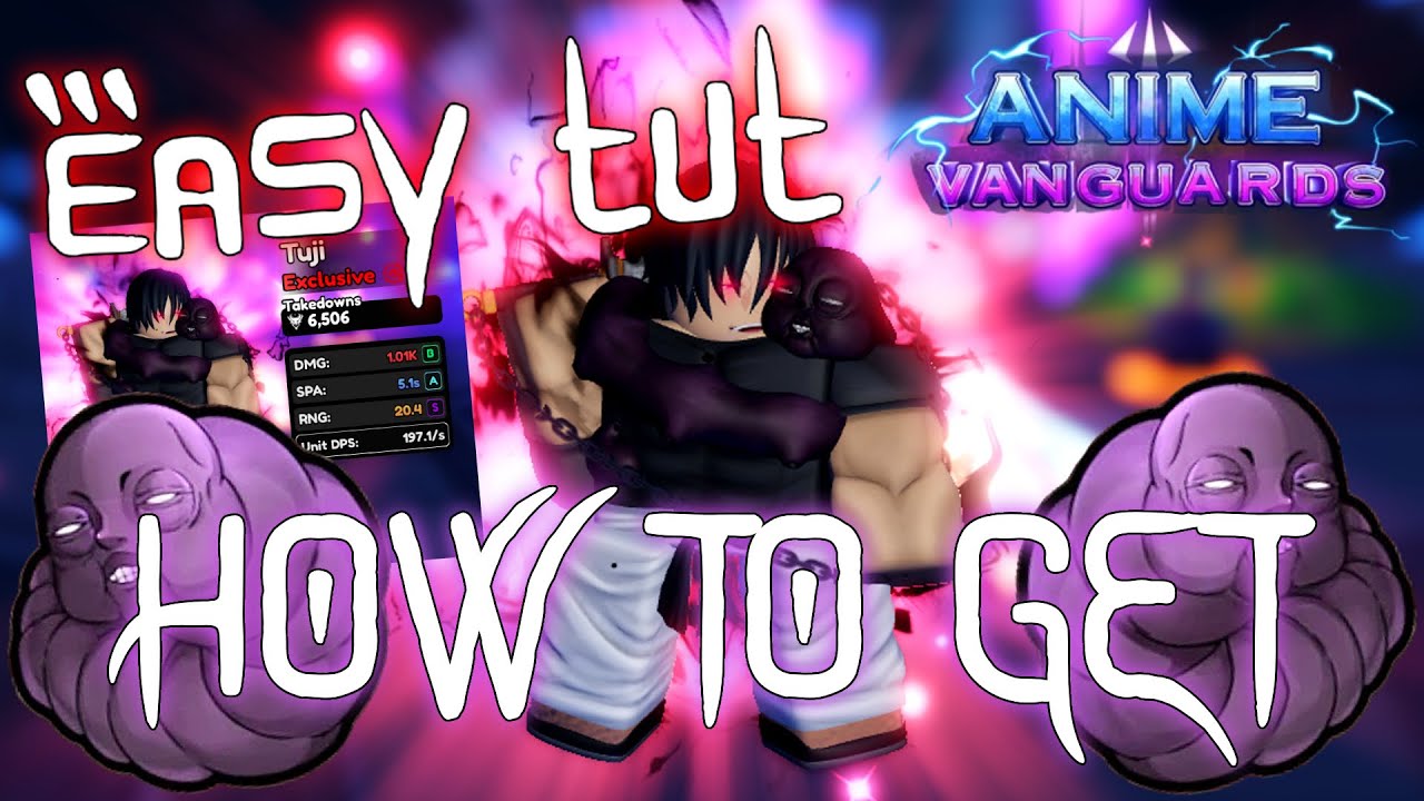 HOW TO GET TOJI IN ANIME VANGUARDS TUTORIAL! - Roblox Anime Vanguards ...