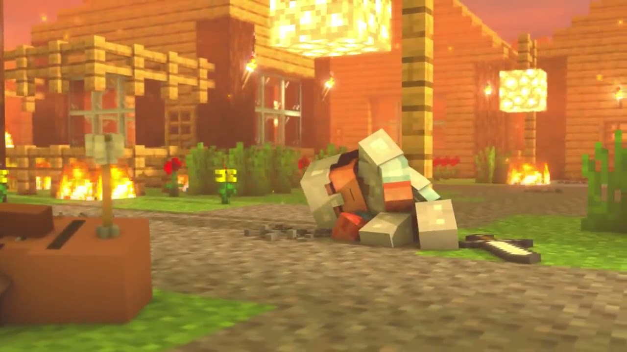 Villager vs pillager season 1 #1| Minecraft Anime - YouTube