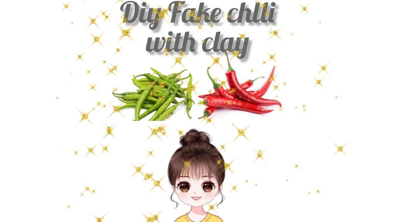 How to Create a Realistic Clay Chilli |Easy Craft Tutorial| - YouTube