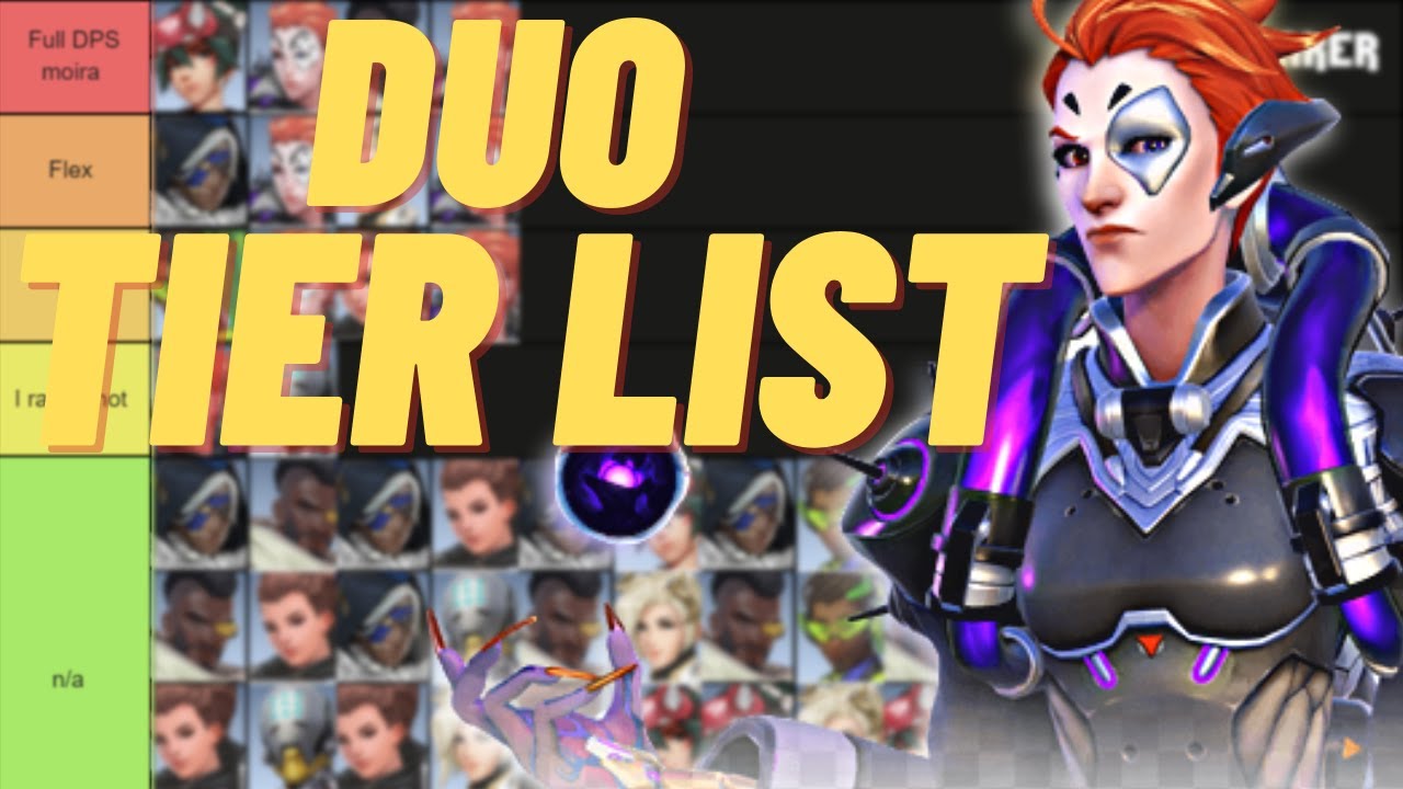 Overwatch2 Season 3 Moira Support Duo Tier list - YouTube