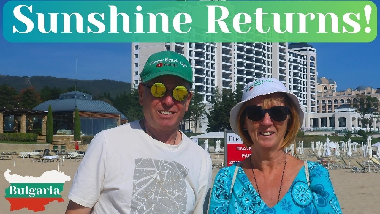 Bulgaria. October brings some fine weather to Sunny Beach! - YouTube