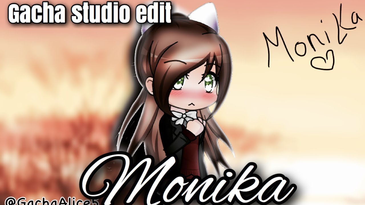 ᗰOᑎIKᗩ~ Gacha Studio Edit ️ - YouTube