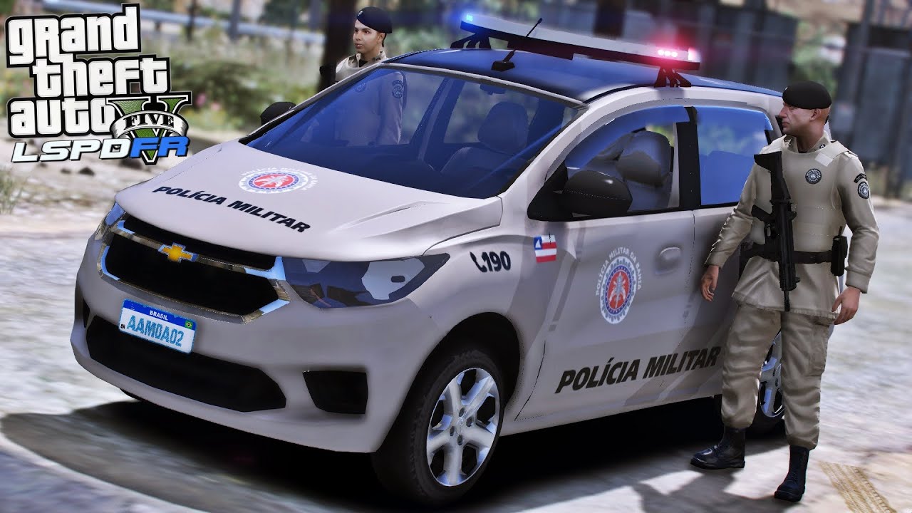 GTA V PMBA - FORAGIDO DA JUSTIÇA É RECAPTURADO PELA PM COM ARMA DE FOGO ...