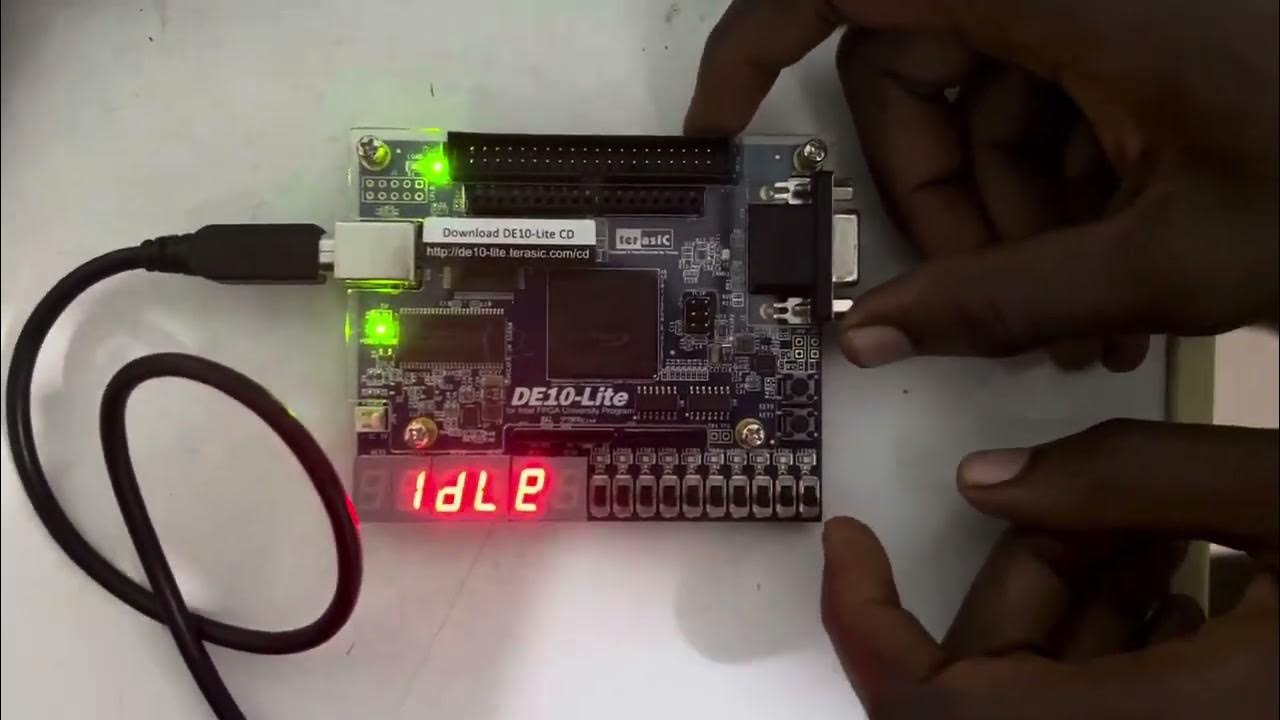 Group17 EEE 308 project: Implementation of a vending machine system on DE10lite board using VHDL ...