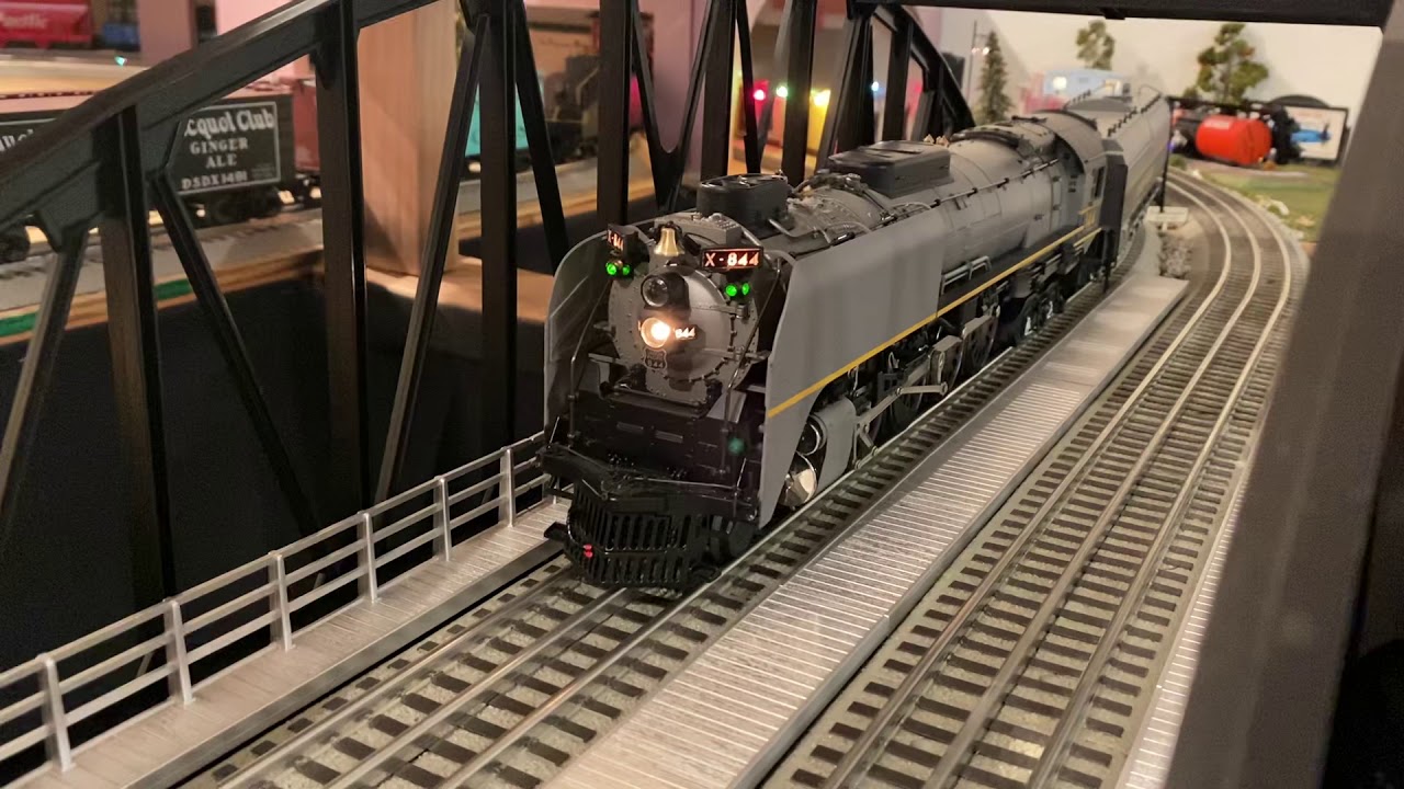 FEF Northern (Greyhound) #844 UP Lionel Legacy Scale - YouTube