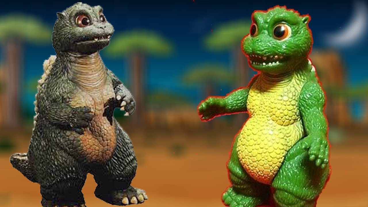 baby godzilla vs baby godzilla animation . Z6 animation - YouTube