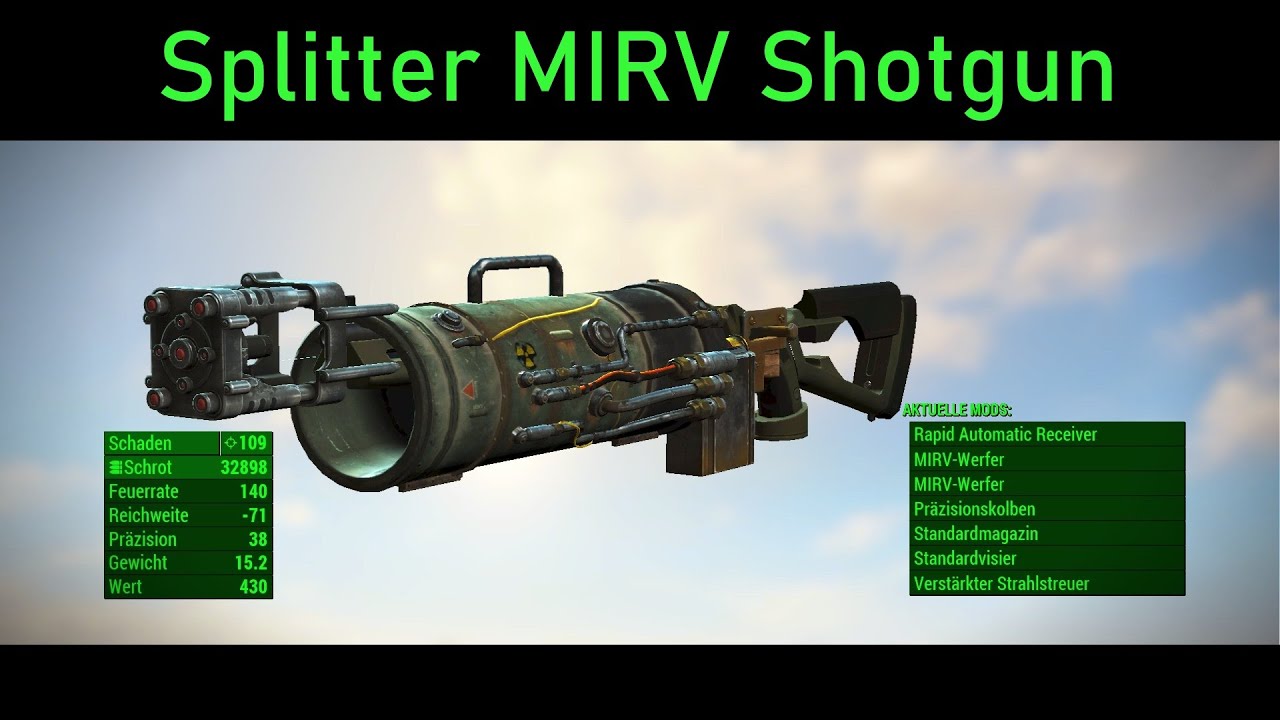 Fallout 4: How much MIRV is to much MIRV? Never Ending Beam Splitter ...