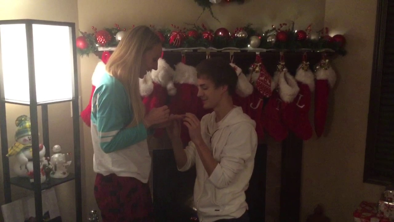 Ninja Proposes to Wife Jess - YouTube