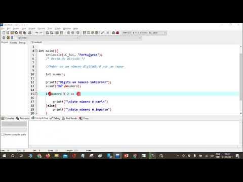 Linguagem C - Resto da Divisão - YouTube