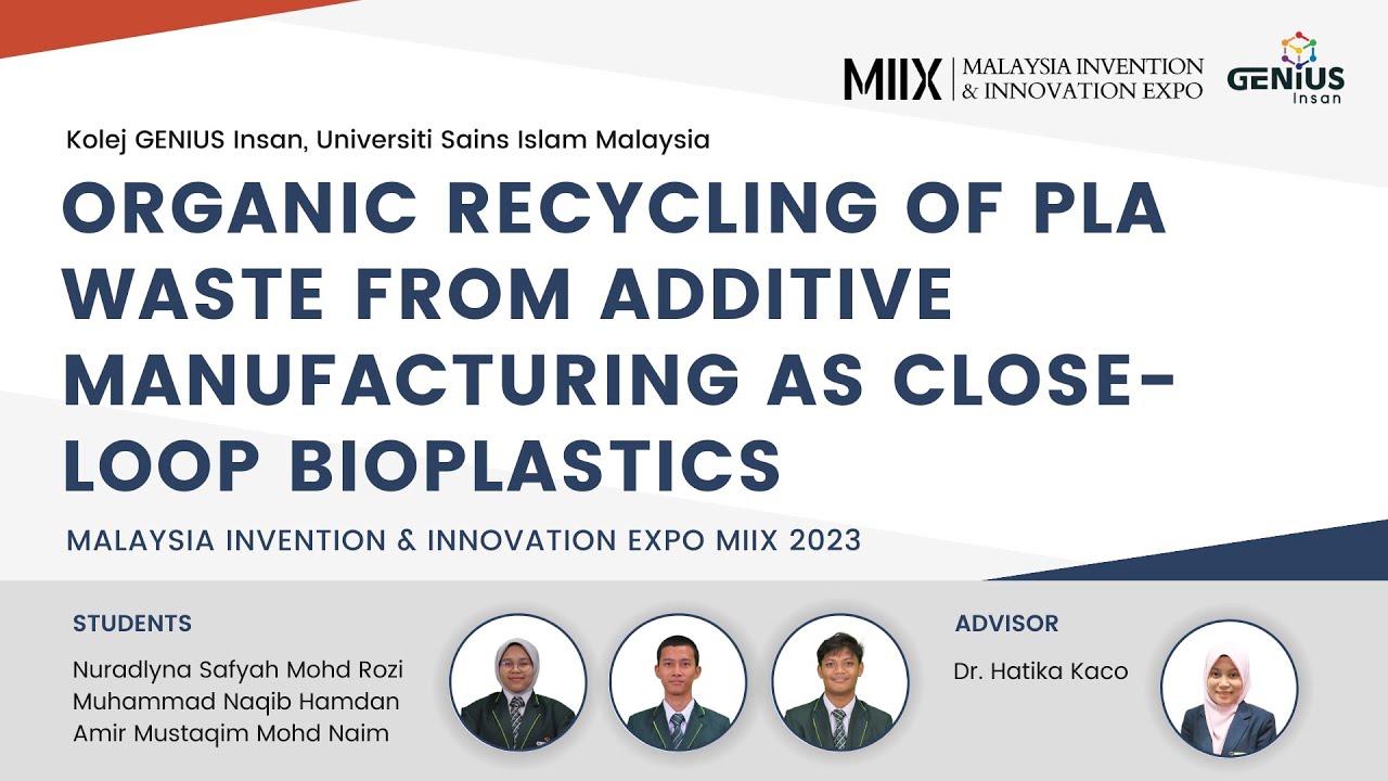 Organic recycling of PLA waste from Additive Manufacturing as close ...