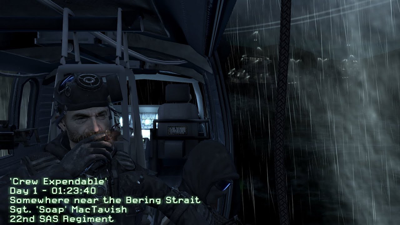 Call of Duty 4 Modern Warfare Crew Expendable Mission - YouTube