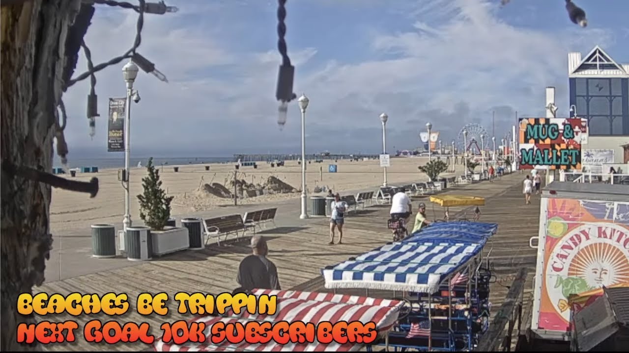 Ocean City, MD Boardwalk Cam - Maryland beach live webcam - ocean city ...