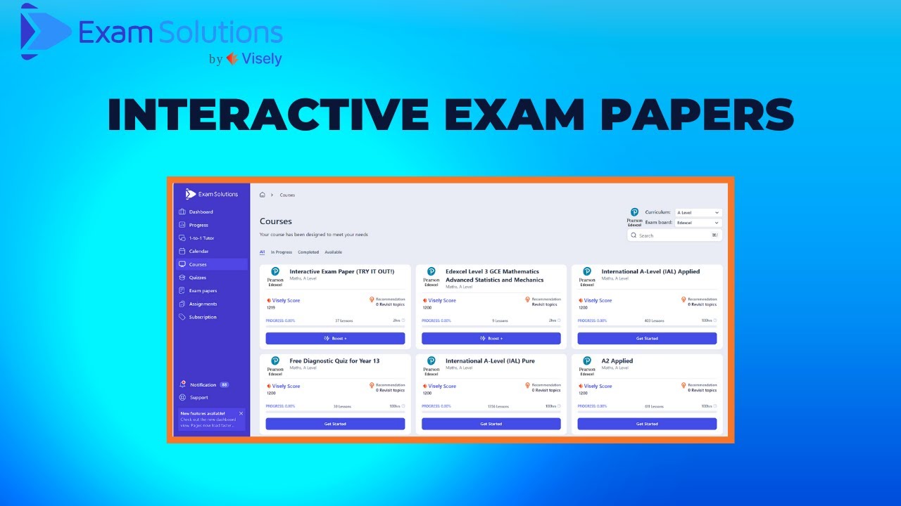 Interactive Exam Papers| ExamSolutions - YouTube