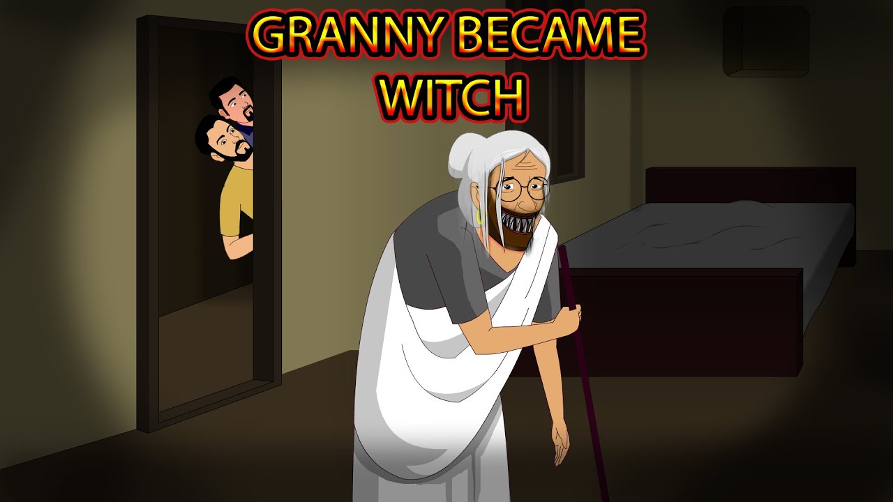 Granny Became Witch | English Horror Stories | English Cartoon 2022 ...