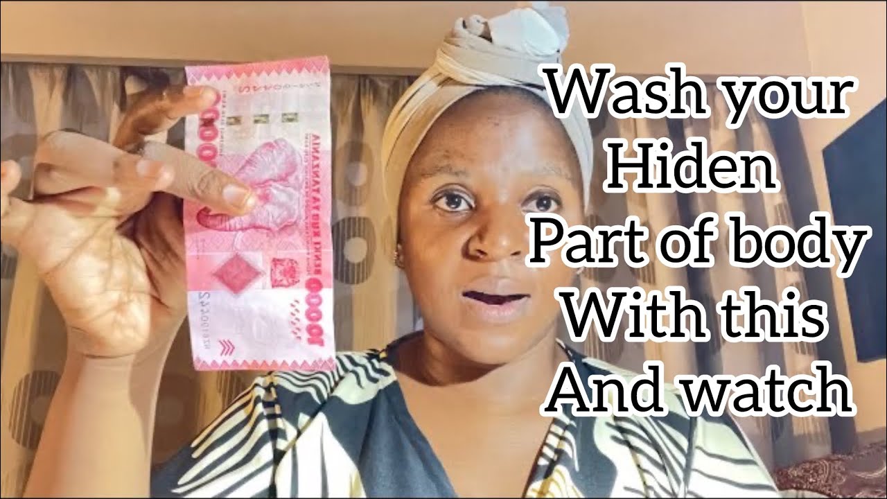 Wash your hide part of body with these 💴 note to open doors of blessing ...