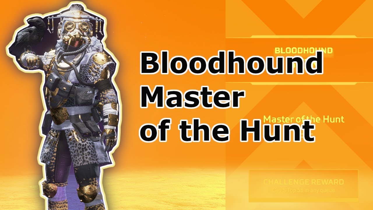 Apex Legends legendary hunt - Bloodhound Master of the Hunt Unlocked ...