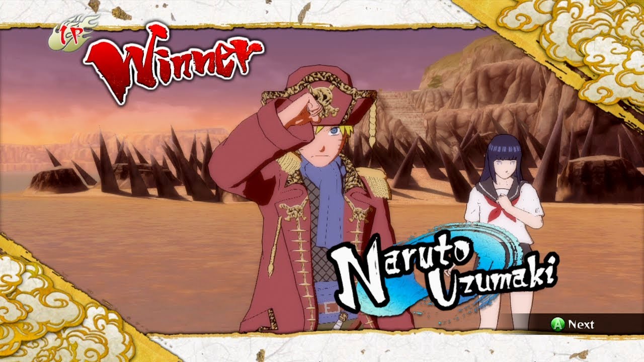 Naruto Ultimate Ninja Storm 3 New DLC Pirate Naruto vs Napoleon Sasuke ...