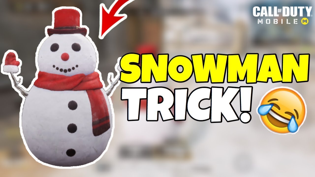 *FUNNY* THE SNOWMAN TRICK WORKS IN CALL OF DUTY MOBILE BATTLE ROYALE ...
